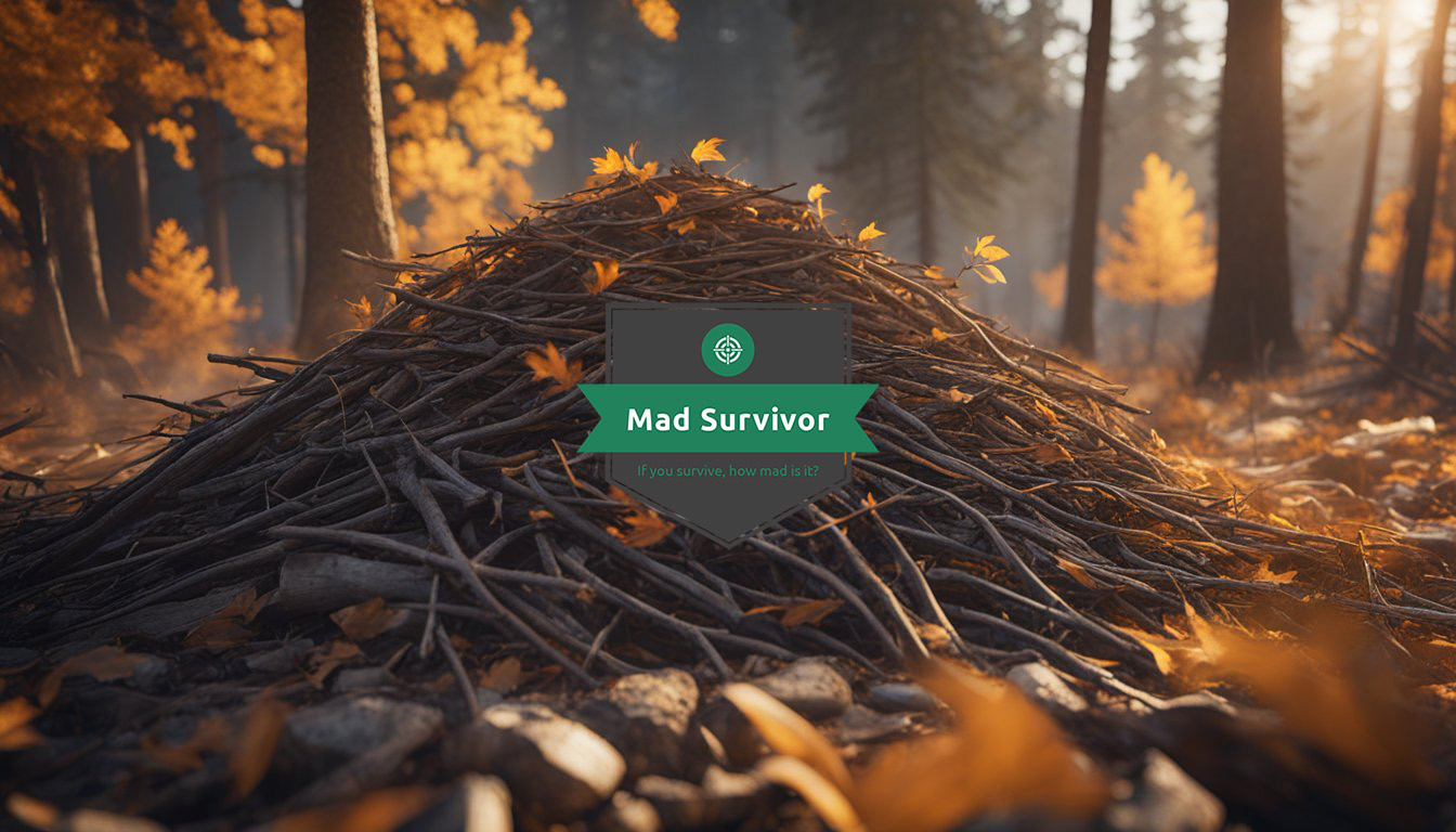 Starting a Fire in the Wild - Mad Survivor